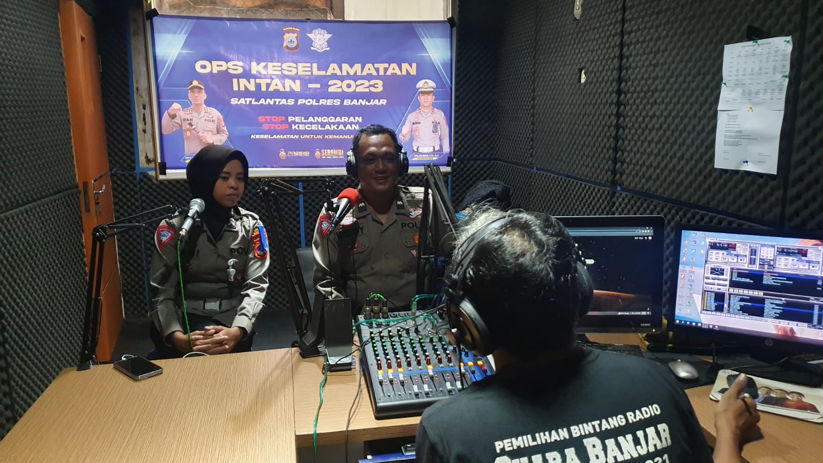Sosialisasi Operasi Keselamatan Intan 2023 dan Etle Mobile – Radio Suara Banjar
